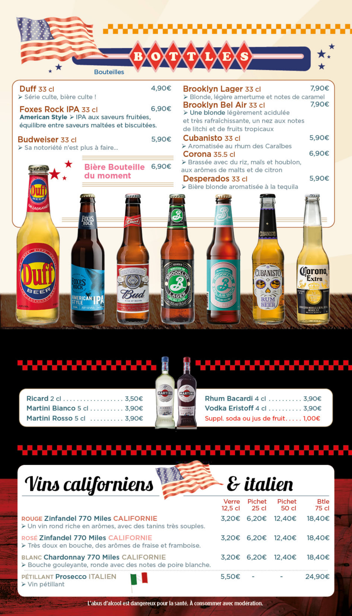 Carte et Menus 2024 - Holly's Diner à Poitiers | TheFork