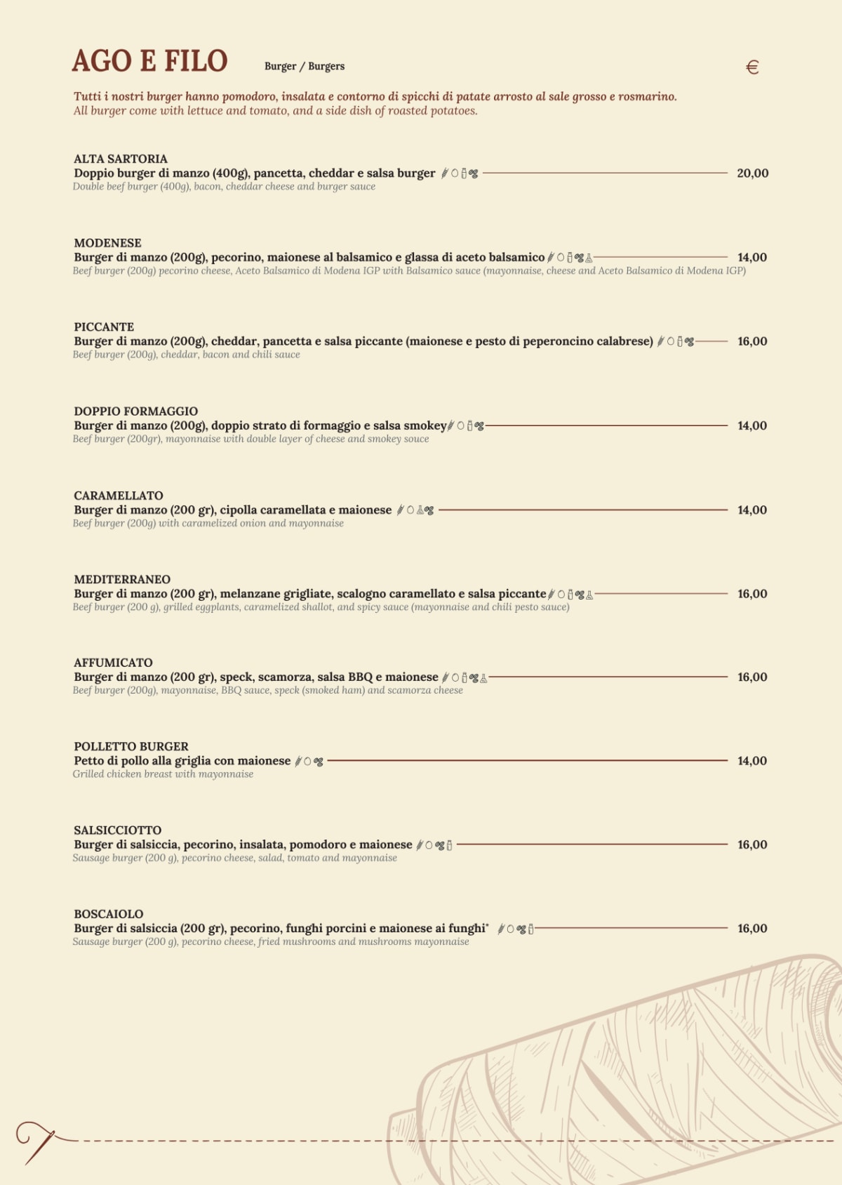 Menù completo e carta 2024 - Sartoria Gastronomica a Bologna | TheFork