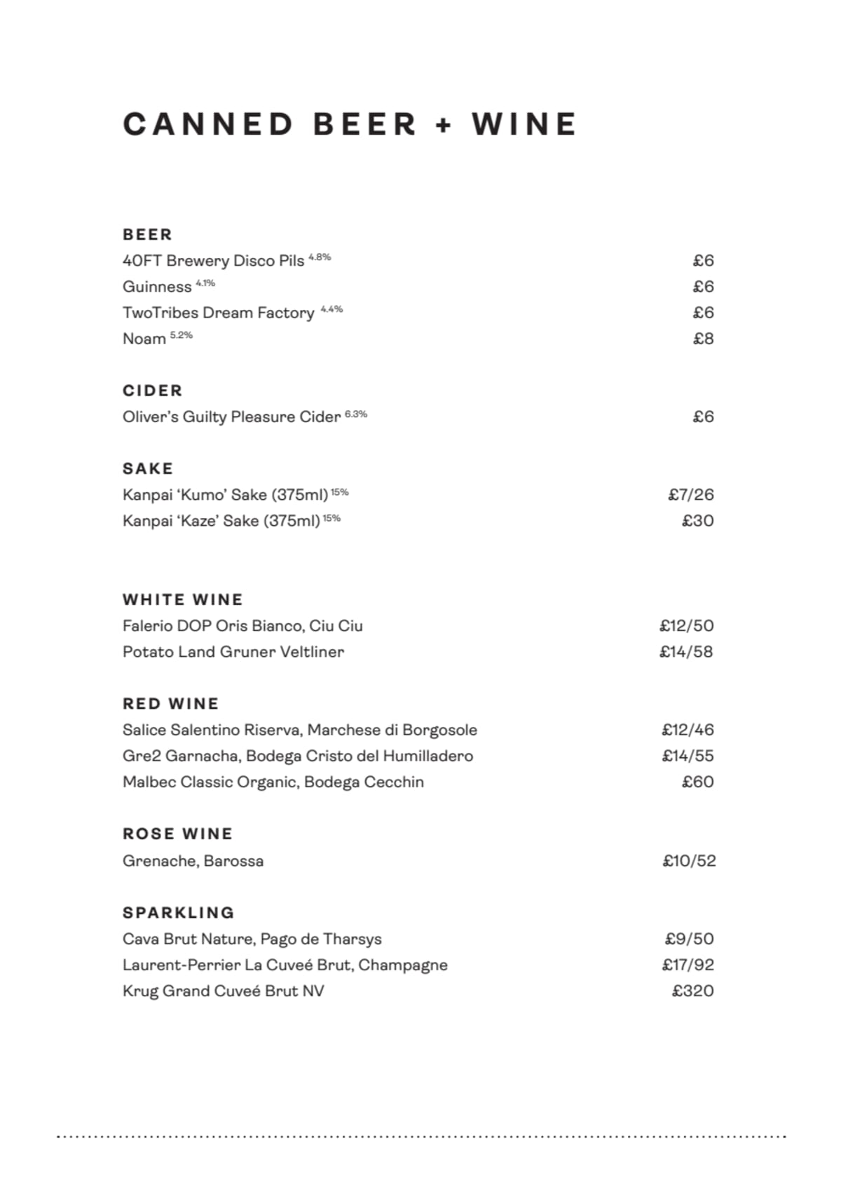 Menù completo e carta 2024 - Seed Library At One Hundred Shoreditch a ...