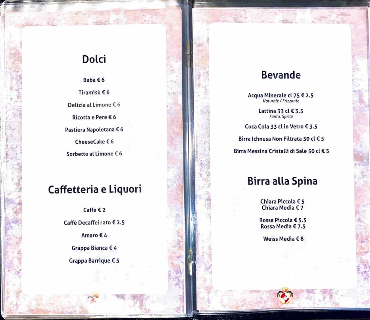 Menù completo e carta 2024 - La taverna dei Goti a Roma | TheFork
