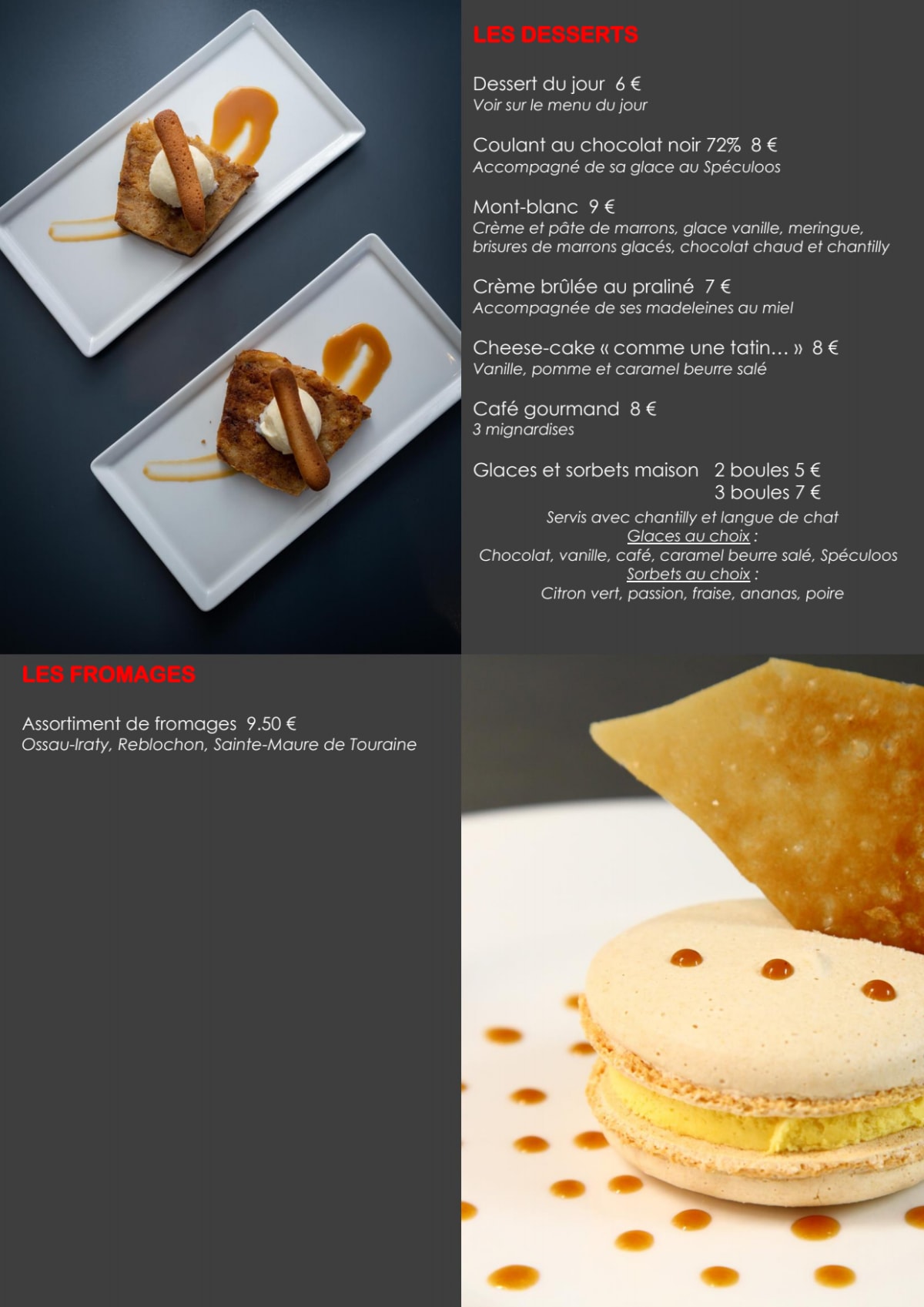 Carte et Menus 2023 - ZE ROCK à Cenon | TheFork