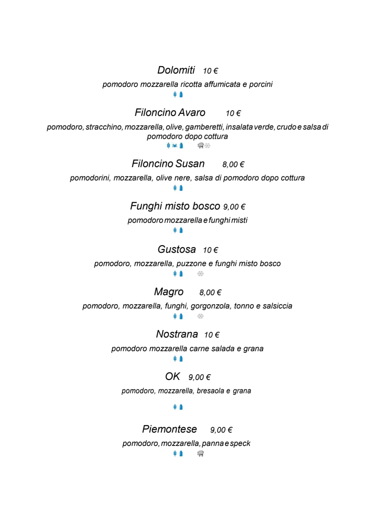 Speisekarte 2024 – Gams in Pardatsch – TheFork