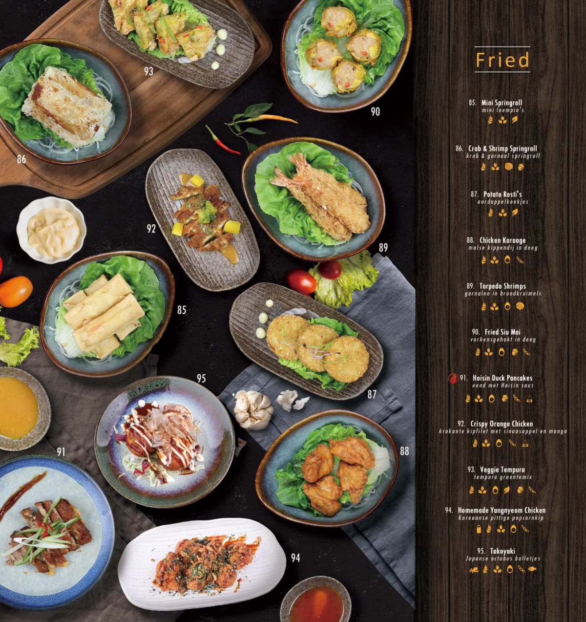 Menu 2024 - Ixi Modern Asian Cuisine in Utrecht | TheFork
