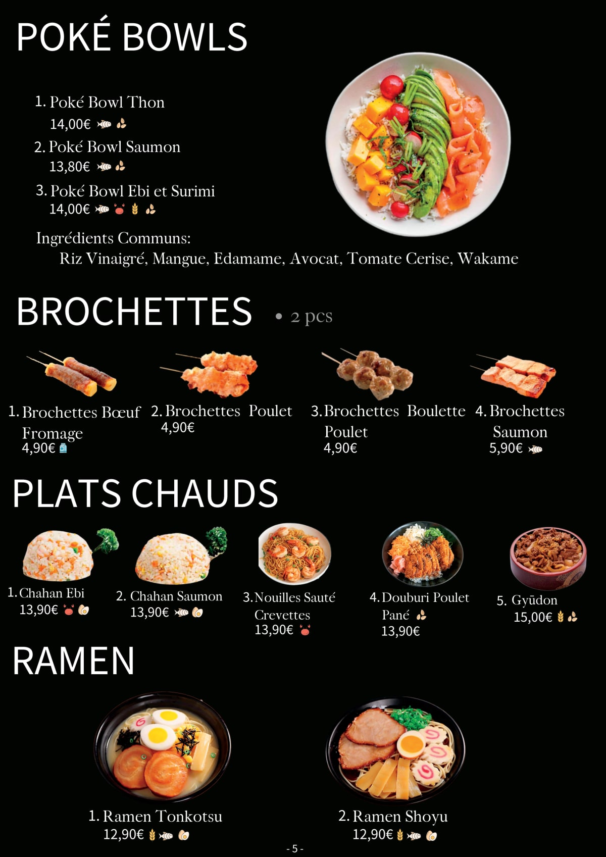 Carte et Menus 2024 - Miam Mian à Toulouse | TheFork