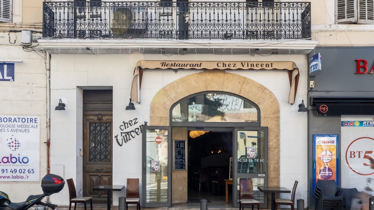 Speisekarte 2022 – Chez Vincent in Marseille – TheFork