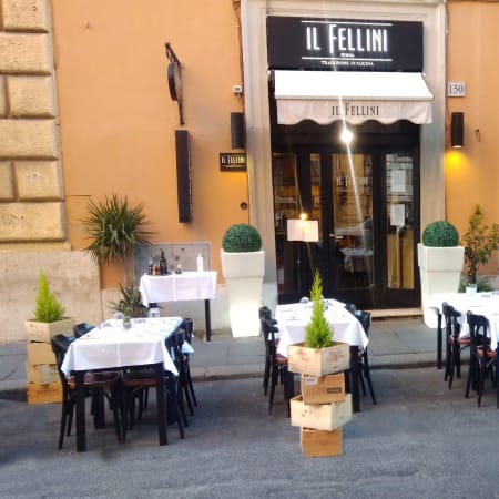 Il Fellini a Roma - Menu, prezzi, immagini, recensioni e indirizzo del ...