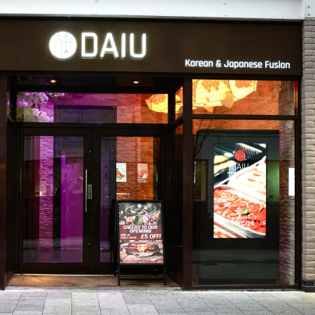 Menus 2025 - Daiu Cardiff Bay in Cardiff | TheFork