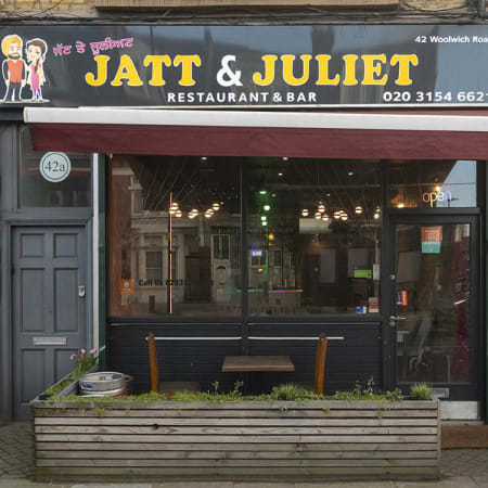 Menus 2025 - Jatt & Juliet Restaurant And Bar in London | TheFork