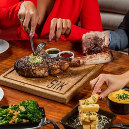 Menus 2025 - STK Rooftop Steakhouse & Bar in London | TheFork