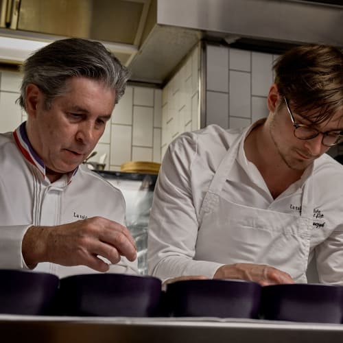 Carte et Menus 2025 - La table cachée par Michel Roth - BHV Marais à ...