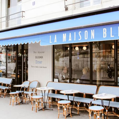 Carte et Menus 2025 - La maison bleue à Paris | TheFork