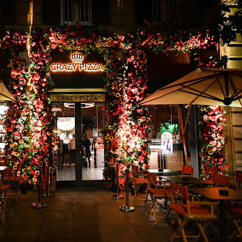 Crazy Pizza Rome a Roma - Menu, prezzi, immagini, recensioni e ...