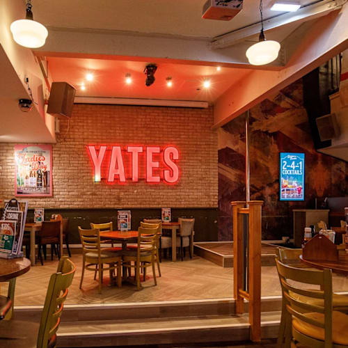 Menus 2025 - Yates Blackpool Market Street in Blackpool | TheFork