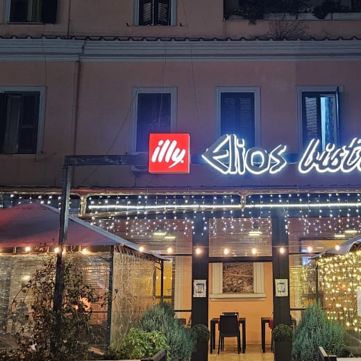 Menù completo e carta 2025 - Elios Bistrot a Roma | TheFork