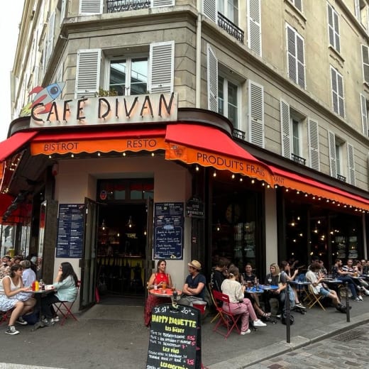 Menu 2025 - Café Divan in Paris | TheFork