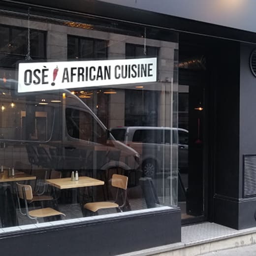 Osè Africain Cuisine | Saint Lazare à Paris - Menu, avis, prix et ...