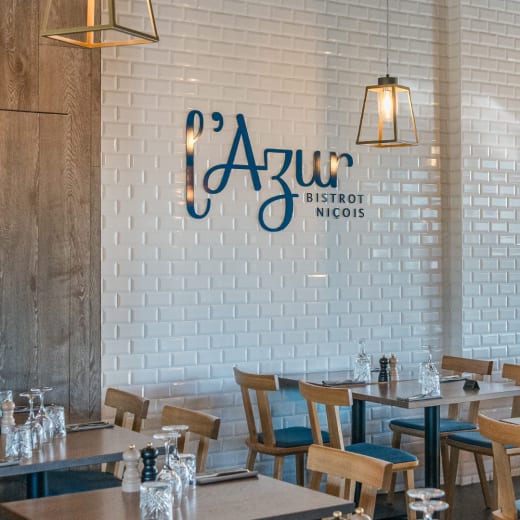 Carte et Menus 2024 - L' Azur Bistrot niçois à Nice | TheFork