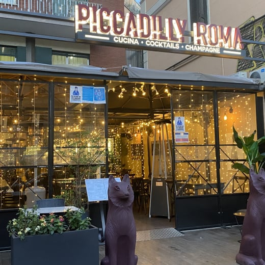 Menu 2025 - Piccadilly Roma in Rome | TheFork