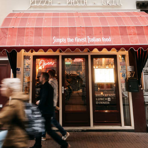 Destra Del Ponte in Amsterdam - Menu, openingstijden, prijzen, adres ...
