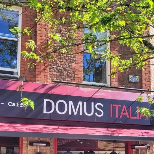 Menu 2025 - Domus Italia Altrincham in Altrincham | TheFork