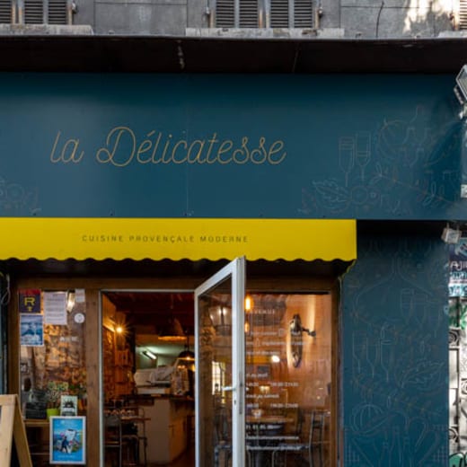 Carte et Menus 2025 - La Délicatesse à Marseille | TheFork