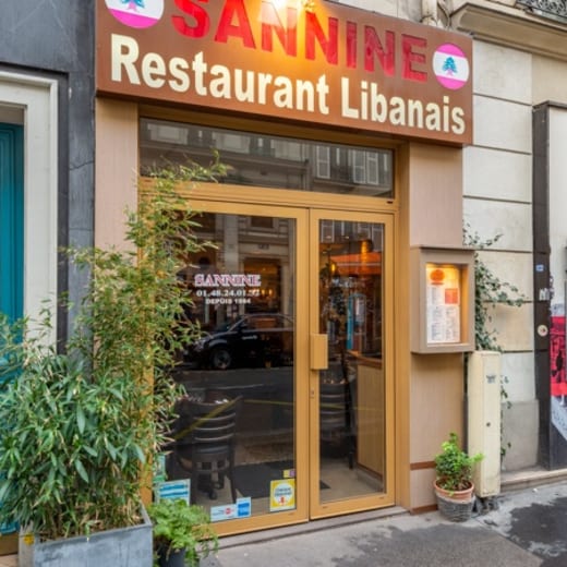 Menu 2025 - Sannine in Paris | TheFork