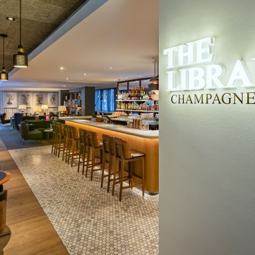 Menu 2025 - The Library Champagne Bar in Manchester | TheFork