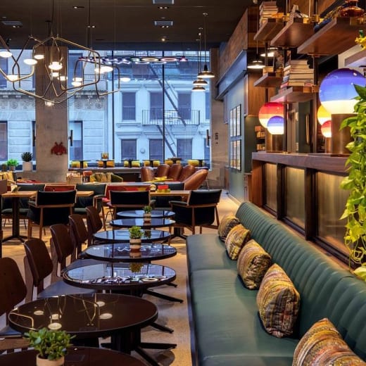 Menù completo e carta 2025 - Recreation at Moxy Downtown a New York ...