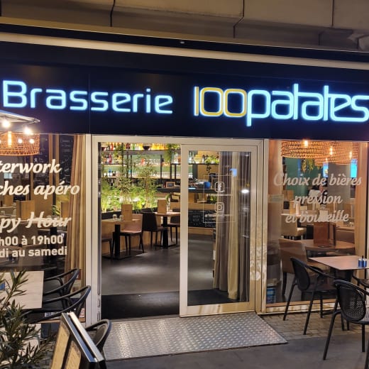 Speisekarte 2023 – La Brasserie 100 Patates in Nantes – TheFork