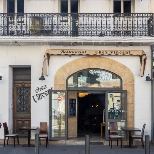 Carte et Menus 2025 - Chez Vincent à Marseille | TheFork