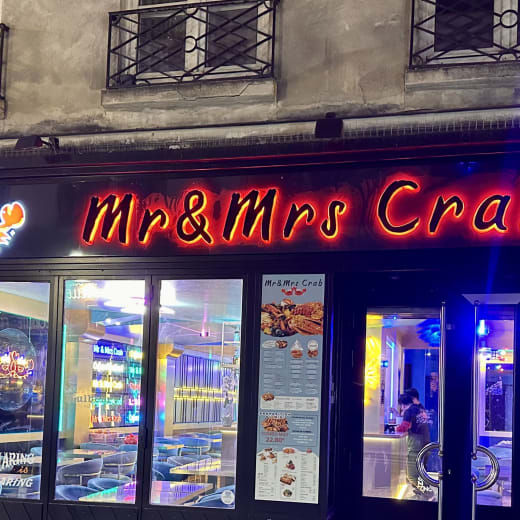Menus 2025 - Mr & Mrs Crab in Paris | TheFork