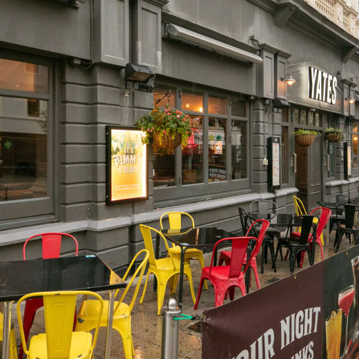 Menu 2025 - Yates Hastings in Hastings | TheFork