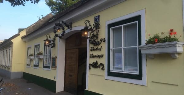Restaurante Heuriger Wieninger Stammersdorf en Langenzersdorf - Menú ...