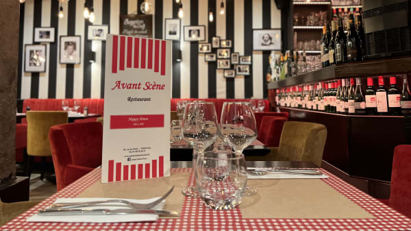 Carte et Menus 2022 - Avant scène à Paris | TheFork