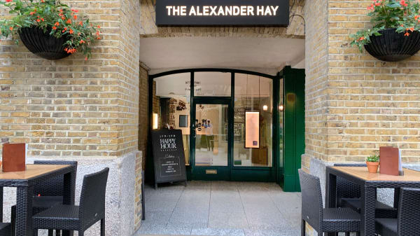 The Alexander Hay in London - Restaurant Reviews, Menus, and Prices ...