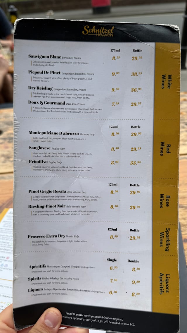Schnitzel Heaven in London - Restaurant Reviews, Menus, and Prices ...