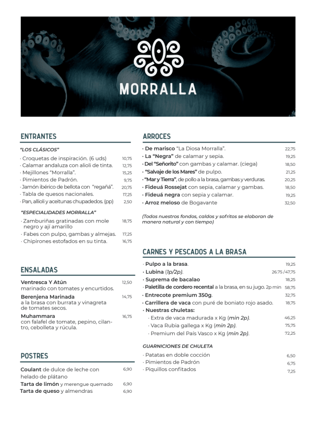 Restaurante Morralla en Palma de Mallorca - Menú 2025, opiniones ...