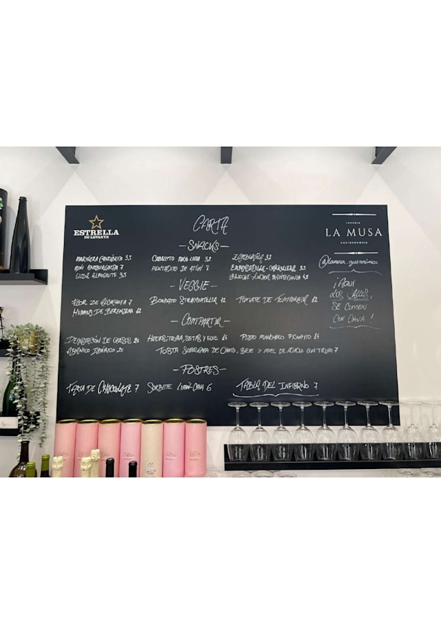 Menu 2025 - La Musa Gastronómica em Múrcia | TheFork