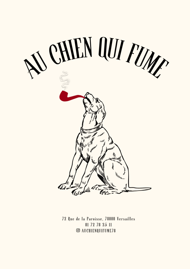 Carte et Menus 2025 - Au Chien qui Fume à Versailles | TheFork