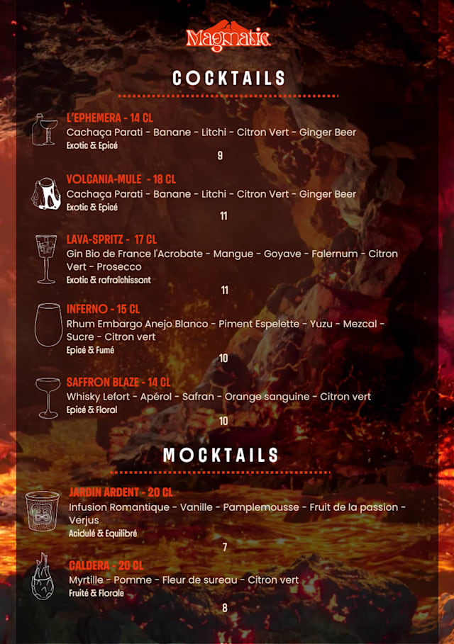 Restaurant Magmatic Restaurant - Ephemera à Lille - Menu, avis, prix et ...