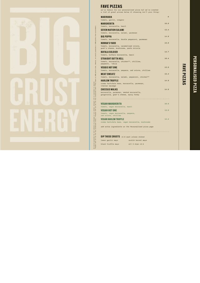 Crust Bros - Covent Garden in London - Restaurant Reviews, Menus, and ...
