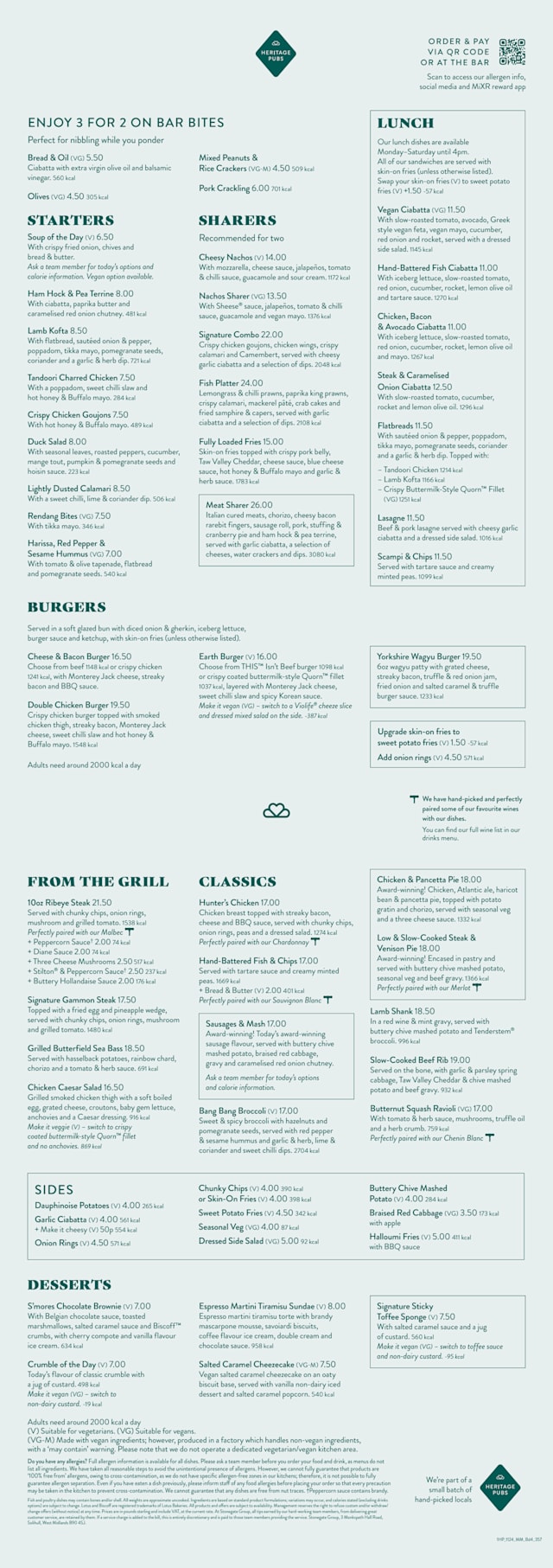 Carte et Menus 2025 - Elephant And Castle Amersham à Amersham | TheFork