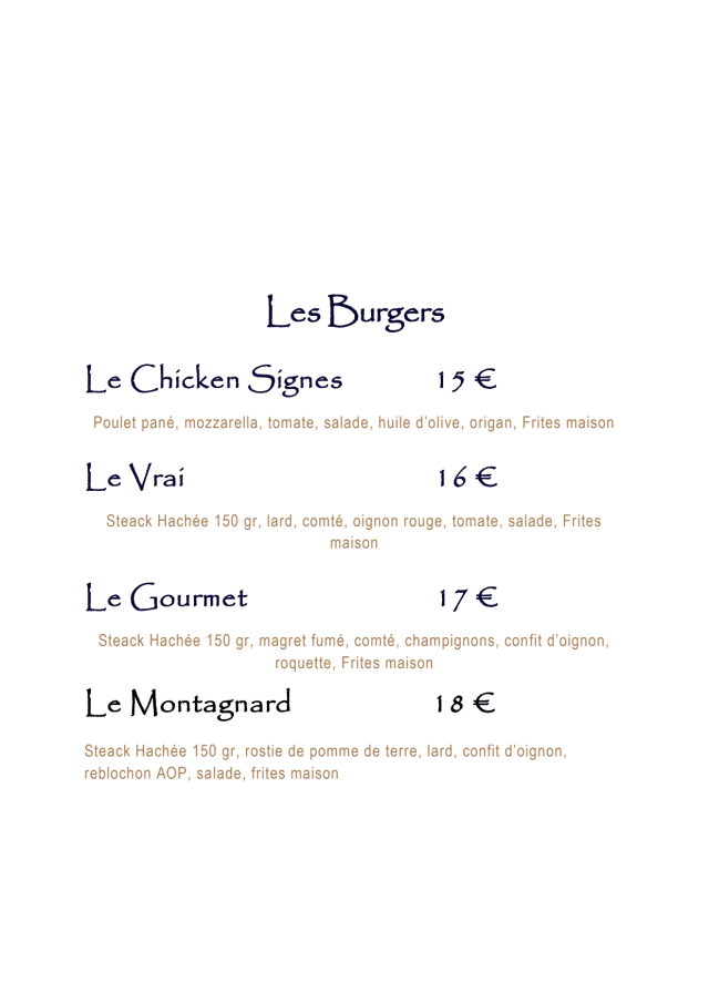 Carte et Menus 2025 - Restaurant Pizzeria Le Paddock à Signes | TheFork