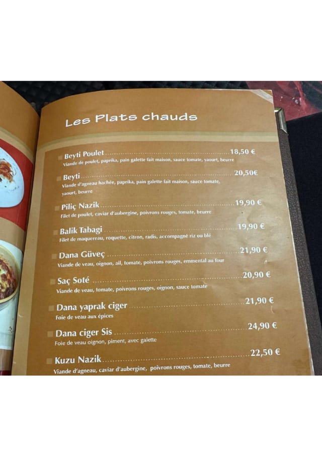 Menu 2025 - La Rose Rouge em Décines-Charpieu | TheFork