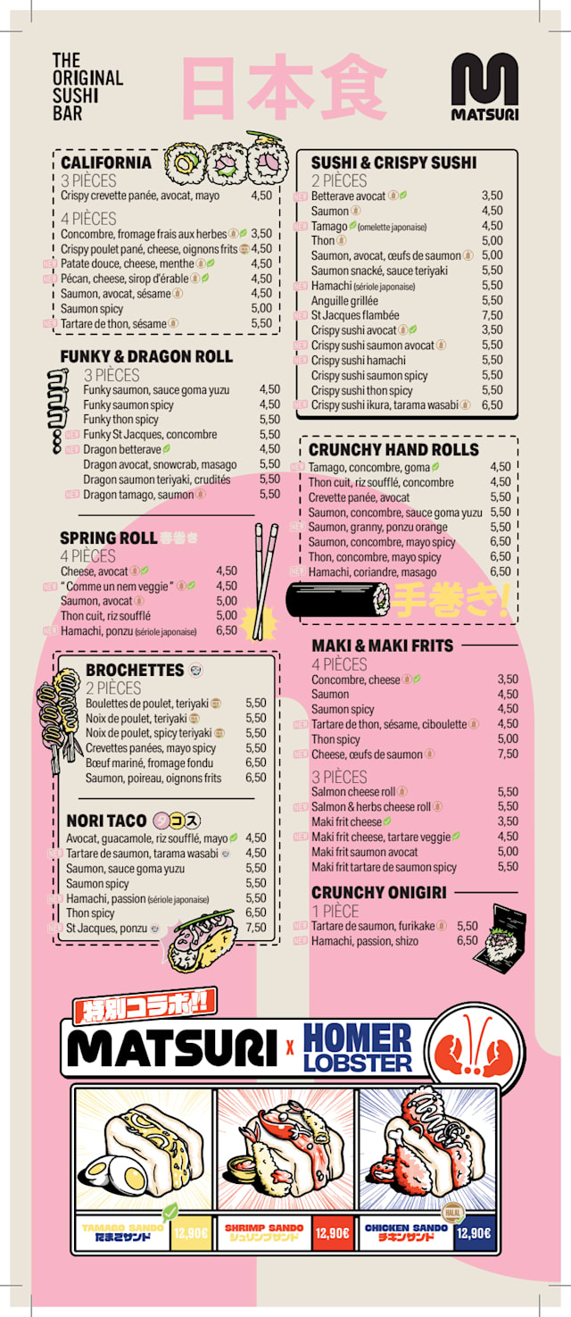 Restaurant Matsuri Lyon Vaise à Lyon - Menu, avis, prix et réservation ...