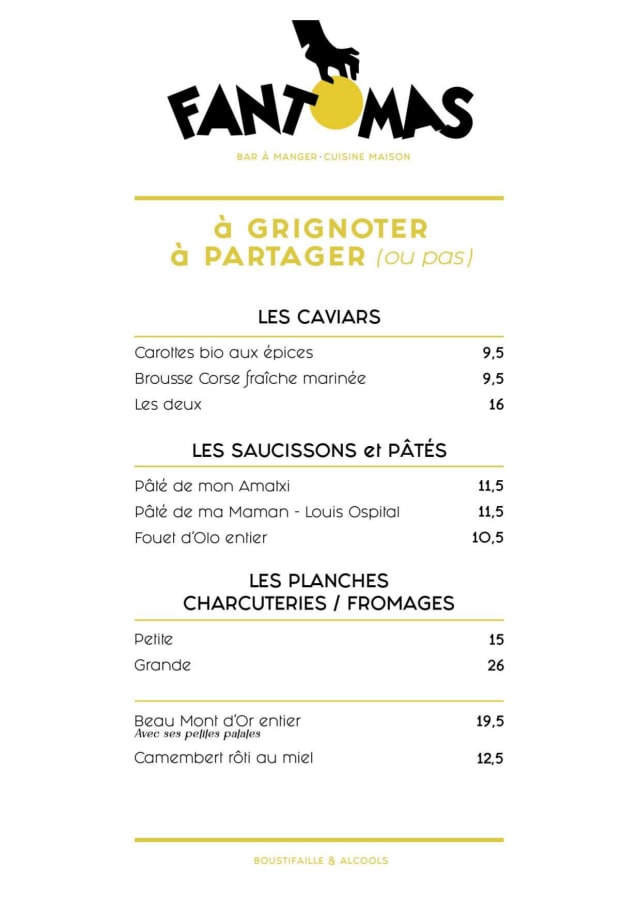 La Cave de Fantomas à Paris - Menu, avis, prix et réservation | TheFork