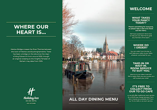 Carte et Menus 2025 - The Junction - Holiday Inn High Wycombe à High ...