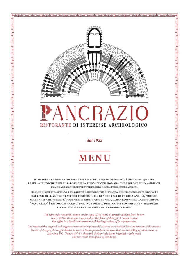 Ristorante Pancrazio dal 1922 in Rome - Restaurant Reviews, Menu and ...