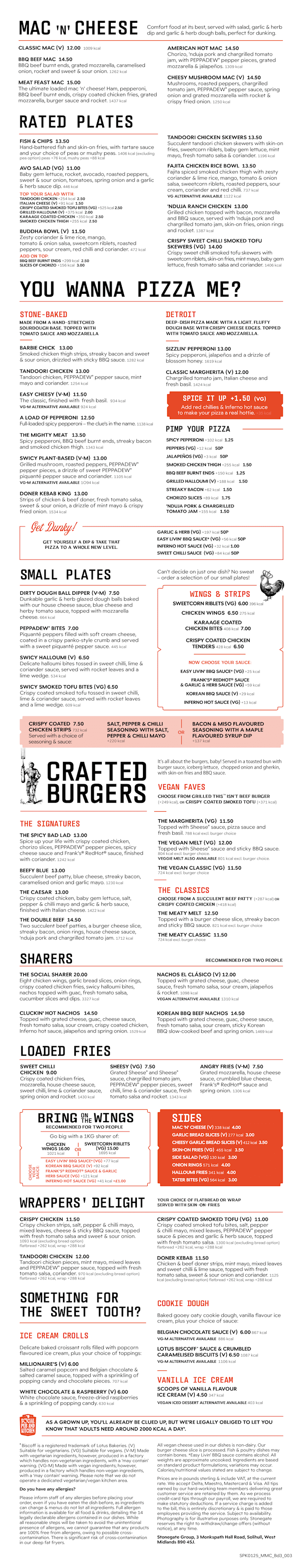 Carte et Menus 2025 - Bobbin Aberdeen à Aberdeen | TheFork