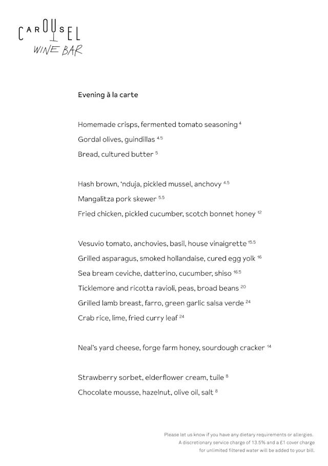 Carousel in London - Restaurant Reviews, Menus, and Prices | TheFork